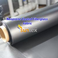 China High Temperature Resistance Flame Retardant Neoprene Coated Fiberglass Fabric for Chemical Resistant Applications for sale