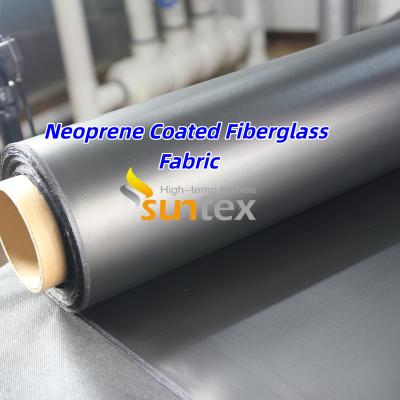 China High Temperature Resistance Flame Retardant Neoprene Coated Fiberglass Fabric for Chemical Resistant Applications for sale