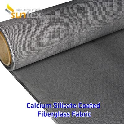 China Brand New High Quality Calcium Silicate Coated Fiberglass High Temperautre Fabric for sale
