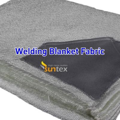China Double Sides Silicone Coated Fiberglass Welding Blanket - 550°C Heat Resistant Fire Blanket with Customizable Sizes for sale