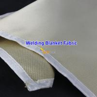 China 100% Fiberglass Welding Blanket Fireproof and 550°C Heat Resistant with Customizable Sizes for sale