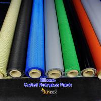 China High Temperature Resistant Fireproof Anti-tear Silicone Coated Fiberglass Fabric for Industrial Applications for sale