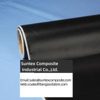 China High Temperature Resistance Silicone Coated Fiberglass Fabric with 4H Satin Weave and Customizable Width for sale