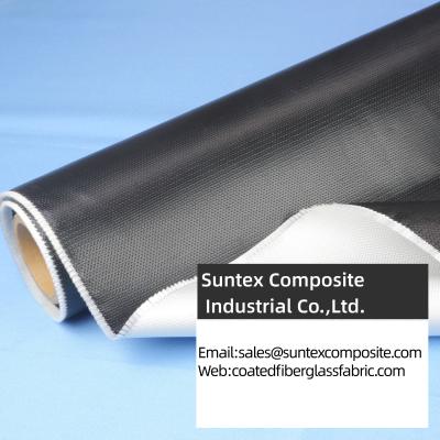 China Fireproof High Temperature Resistant Silicone Coated Fiberglass Fabric for Thermal Insulation and Corrosion Resistance for sale