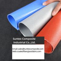 China High Temperature Resistance Fireproof Silicone Coated Fiberglass Fabric with Customizable Width for sale