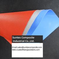 China High-Temperature Fireproof Silicone Coated Fiberglass Fabric with Corrosion Resistance for sale