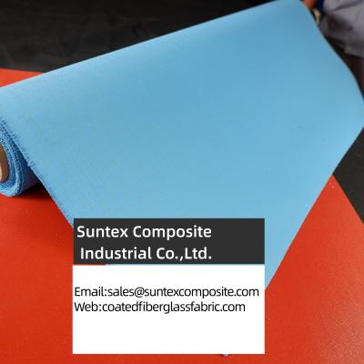 China Fire Retardant Silicone Coated Fiberglass Fabric with Customizable Color and Temperature Resistance -50°C to 550°C for sale