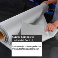 China High Temperature Protection and Fire Resistance Silicone Coated Fiberglass Fabric with 4H Satin Weave for sale