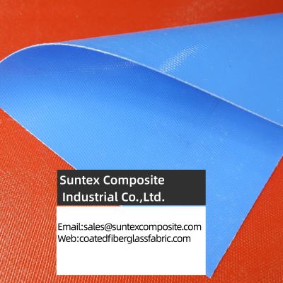 China Fireproof High Temperature Resistant Silicone Coated Fiberglass Fabric for Industrial Applications for sale