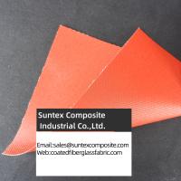 China Heat Resistant High Temperature Fireproof Silicone Coated Fiberglass Fabric for Industrial Applications for sale