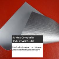 China High Temperature Resistant Fireproof Anti-tear Silicone Coated Fiberglass Fabric for Industrial Applications for sale