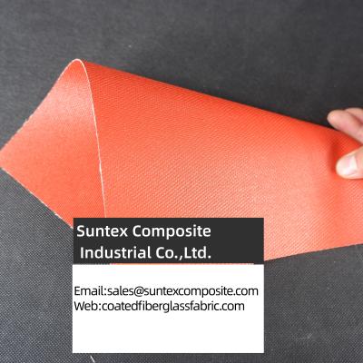 China Heat Resistant Silicone Coated Fiberglass Fabric for High Temperature Resistance and Removable Insulation Jacket for sale