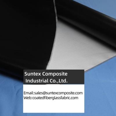 China Fireproof High Temperature Resistance Silicone Coated Fiberglass Fabric with 4H Satin Weave for Welding Blankets & Fire Curtains for sale