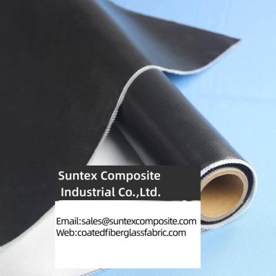 China Heat Resistant Flame Retardant High Temperature Resistance Silicone Coated Fiberglass Fabric for Fireproof Applications for sale