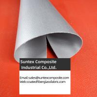 China Flame-retardant High Temperature Resistance Silicone Coated Fiberglass Fabric with 4H Satin Weave for sale