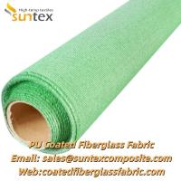 China High Temperature Resistance Fireproof PU Coated Fiberglass Fabric Welding Blanket Abrasion Resistant for sale