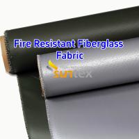 China Waterproof and Fireproof Silicone Coated Fiberglass Fabric for sale