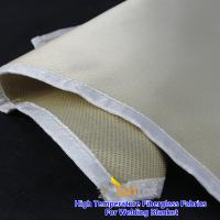 China 550°C Heat Resistant Acrylic Coated Fiberglass Welding Blanket Fire Blanket with Customizable Size for sale
