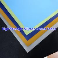 China 590 g/sqm 0.45 mm Fire Resistance Silicone Coated Fiberglass Fabric for Thermal Insulation for sale