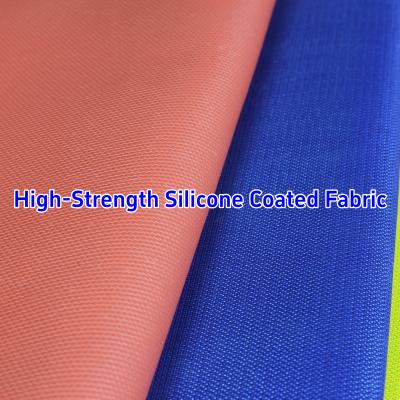China Heat Resistant Fireproof High Strength Silicone Coated Fiberglass Fabric for Thermal Insulation for sale