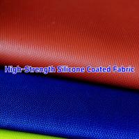 China High Temperature Resistance Fireproof Silicone Coated Fiberglass Fabric with 590 g/sqm Weight for Heat Resistant Insulation for sale