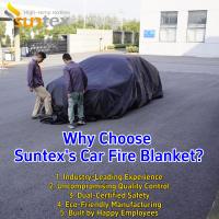 China Gray EV Car Fire Blanket with 550℃/1000℃ Thermal Resistance for Oxygen Deprivation Fire Safety for sale