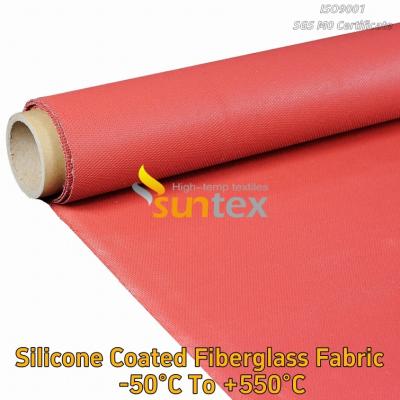China Silicone Coated Fiberglass Cloth Fire Retardant Fireproof Fiberglass Cloth for Welding Fire Curtain for sale