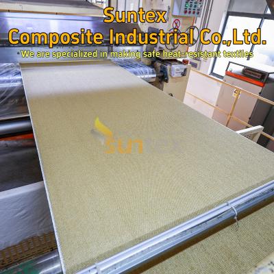 China High Temperature 1700℃ High Silica Fiber Glass Cloth for Fire Blanket for sale