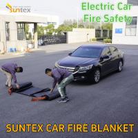China New Energy Electric Car Charging Station Fire Blanket Firefighting Vehicle Fiberglass for sale