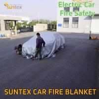 China Factory Outlet High Silica EV Car Fire Blanket 1700℃ CE Approved for sale