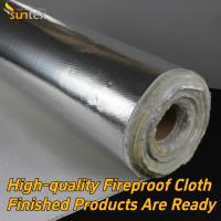 China 550C Temperature Resistance 1920 g/sqm Weight Thermal Insulation Heat Resistant Fiberglass Fabric for sale
