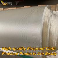 China 550C Temperature Resistance Fiberglass Heat Resistant Fabric with 1920 g/sqm Weight for Thermal Insulation for sale