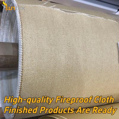 China Durable 550C Heat Resistant Fiberglass Fabric with 1920 g/sqm Weight for Thermal Insulation and Abrasion Resistance for sale