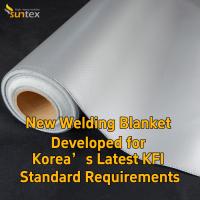 China Industrial Fire Resistant Welding Blanket Durable Fiberglass Welding Fire Blanket for Factory Welding Fire Prevention for sale