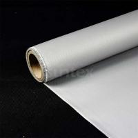 China 32oz Red Silicone Rubber Coated Fiberglass Cloth For Welding Blanket Fireproofing Textiles for sale
