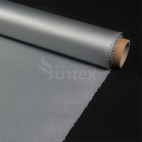 China 32oz Red Silicone Rubber Coated Fiberglass Cloth For Welding Blanket Fireproofing Textiles for sale