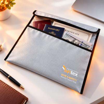 China The Suntex fireproof and water-resistant document bag for sale