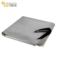 China High Temperature Resistance Graphite Coated Fiberglass Cloth For Splash Protection And Heat Protection for sale