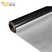China Fire Resistant Fiberglass Cloth with Aluminum Foil Lamination for sale
