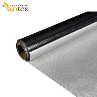 China Fire Resistant Fiberglass Cloth with Aluminum Foil Lamination for sale