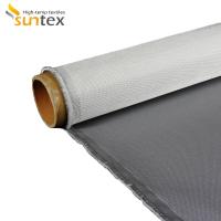 China Single-sided Silicone Coated Fiberglass Fabric for Removable Thermal Insulation Jackets and Blankets for sale