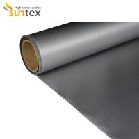 China C Glass Polyurethane PU Coated Glass Fabrics For Welding Blanket for sale