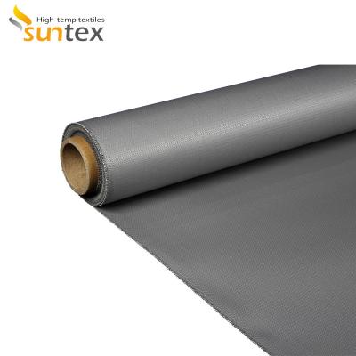 China Heat Insulation Curtain Material: 300g/M2 High Temp Fiberglass Cloth for sale