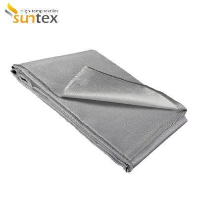 China Anti-Fire Fiberglass Cloth Fire Blanket (Custom Size) – Sparks, Spatter & Slag Shield for sale