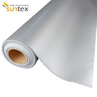 China High Temperature Resistant Fireproof Anti-tear Silicone Coated Fiberglass Fabric for Industrial Applications for sale