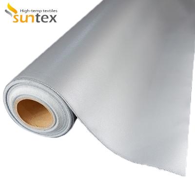 China High Temperature Resistant Fireproof Anti-tear Silicone Coated Fiberglass Fabric for Industrial Applications for sale