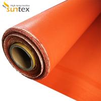 China Heat Resistant Silicone Coated Fiberglass Cloth - Fireproof Insulation Fabric for sale
