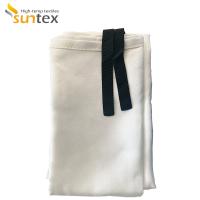 China White Silicone Coated Fiberglass Cloth For Fiberglass Fire Blanket for sale