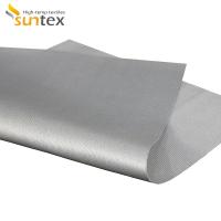 China Fire Resistant Silicone Rubber Coated Fiberglass Cloth for sale