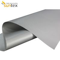 China Fire Resistant Silicone Rubber Coated Fiberglass Cloth for sale